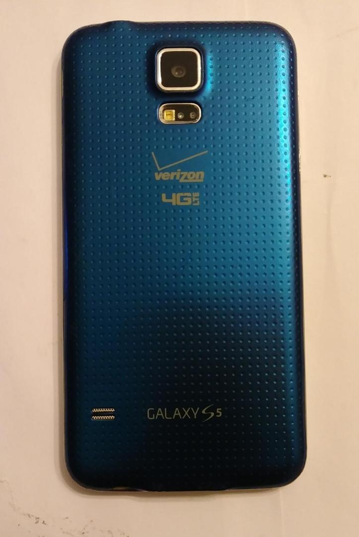Samsung Galaxy S5 - Verizon, Blue, 16GB, SM-G900V - LRMY58041 - Swappa