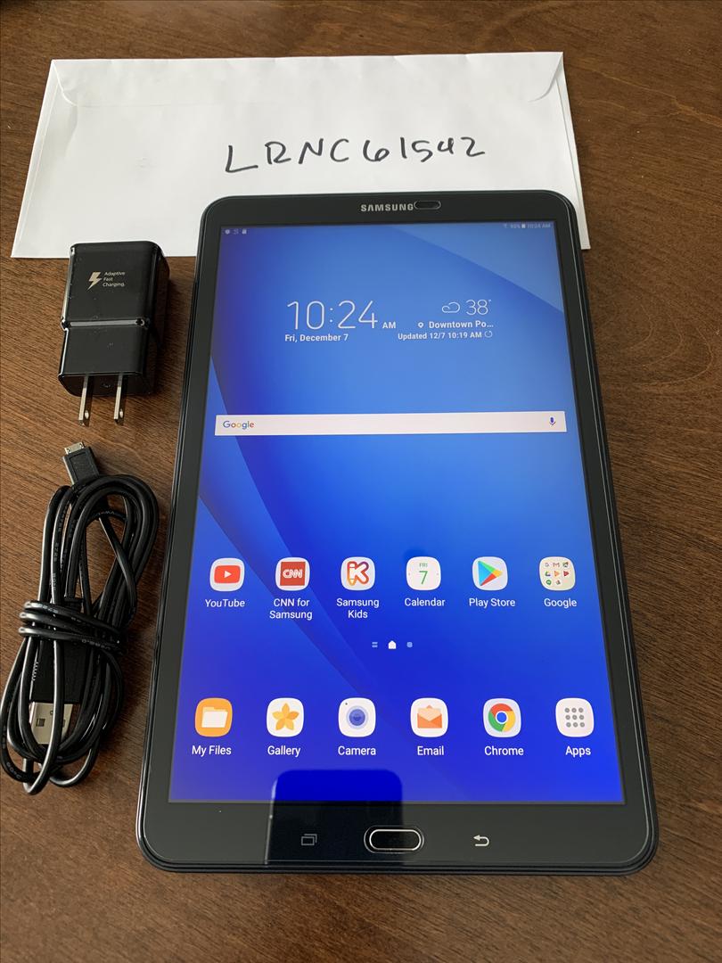 Samsung Galaxy Tab A 10.1" 2016 - Wi-Fi, Black, 16GB, 2GB, SM-T580 ...