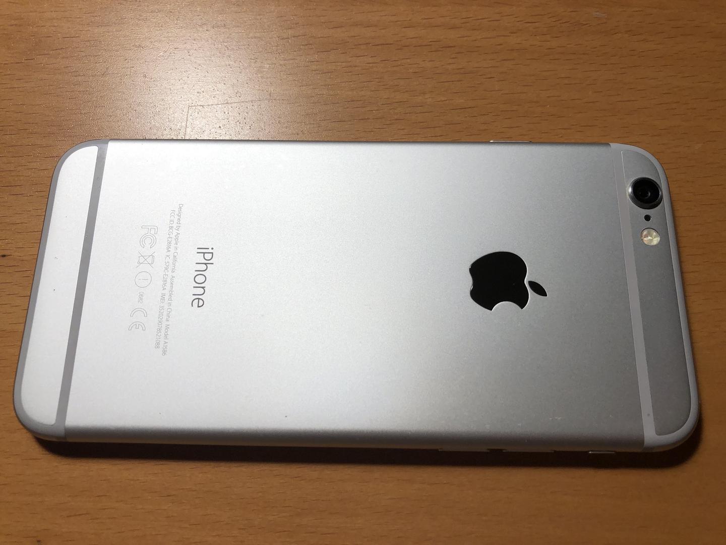 Apple iPhone 6 - Unlocked, Silver, 64GB, A1586 - LRNI93862 - Swappa