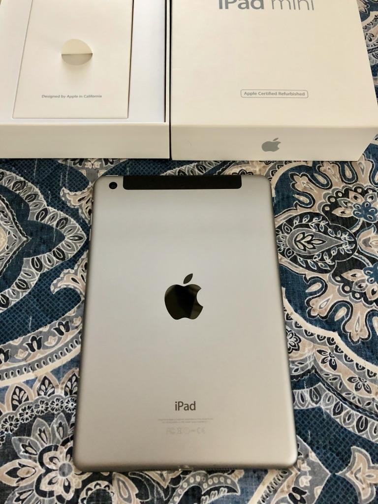 Apple iPad Mini 3 - Unlocked, Gray, 64GB, A1600 - LRNM34540 - Swappa