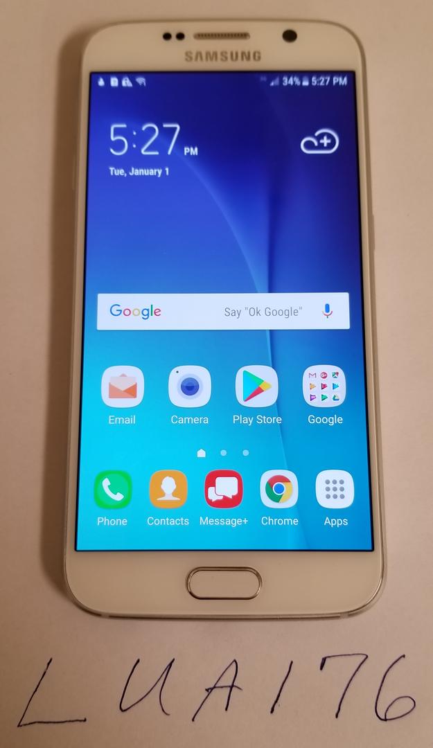 Samsung Galaxy S6 - Verizon, White, 32GB, SM-G920V - LROB61095 - Swappa