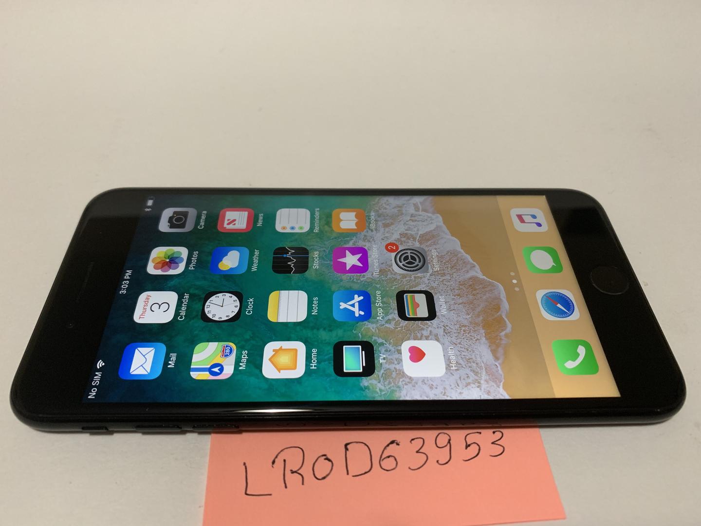 Apple iPhone 7 Plus - Unlocked, Jet Black, 256GB, A1784, GSM ...