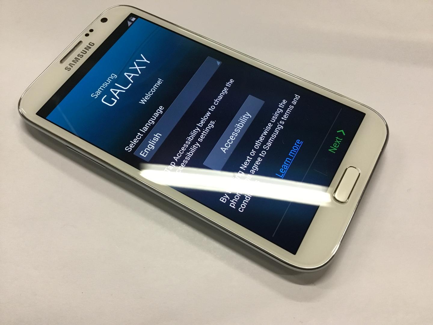 Samsung Galaxy Note 2 - Sprint, White, SPH-L900 - LROI95398 - Swappa