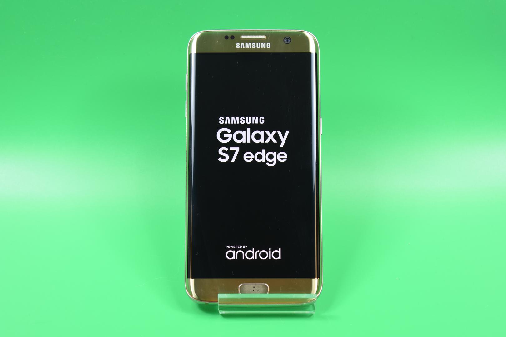 Samsung Galaxy S7 Edge - T-Mobile, Gold, 32GB, SM-G935T - LROJ53269 ...