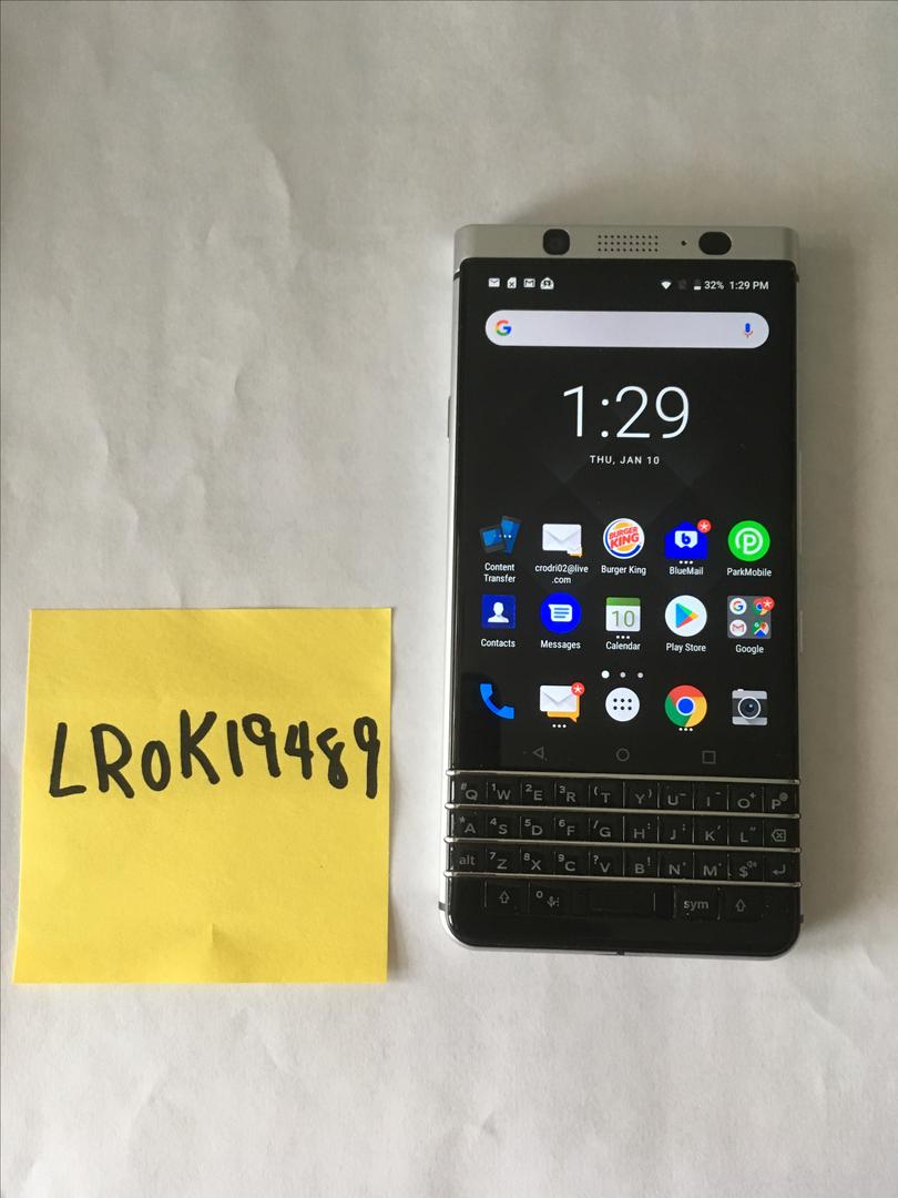 Blackberry Keyone - Unlocked, Silver, 32GB, 3GB, BBB100-1, Regular ...
