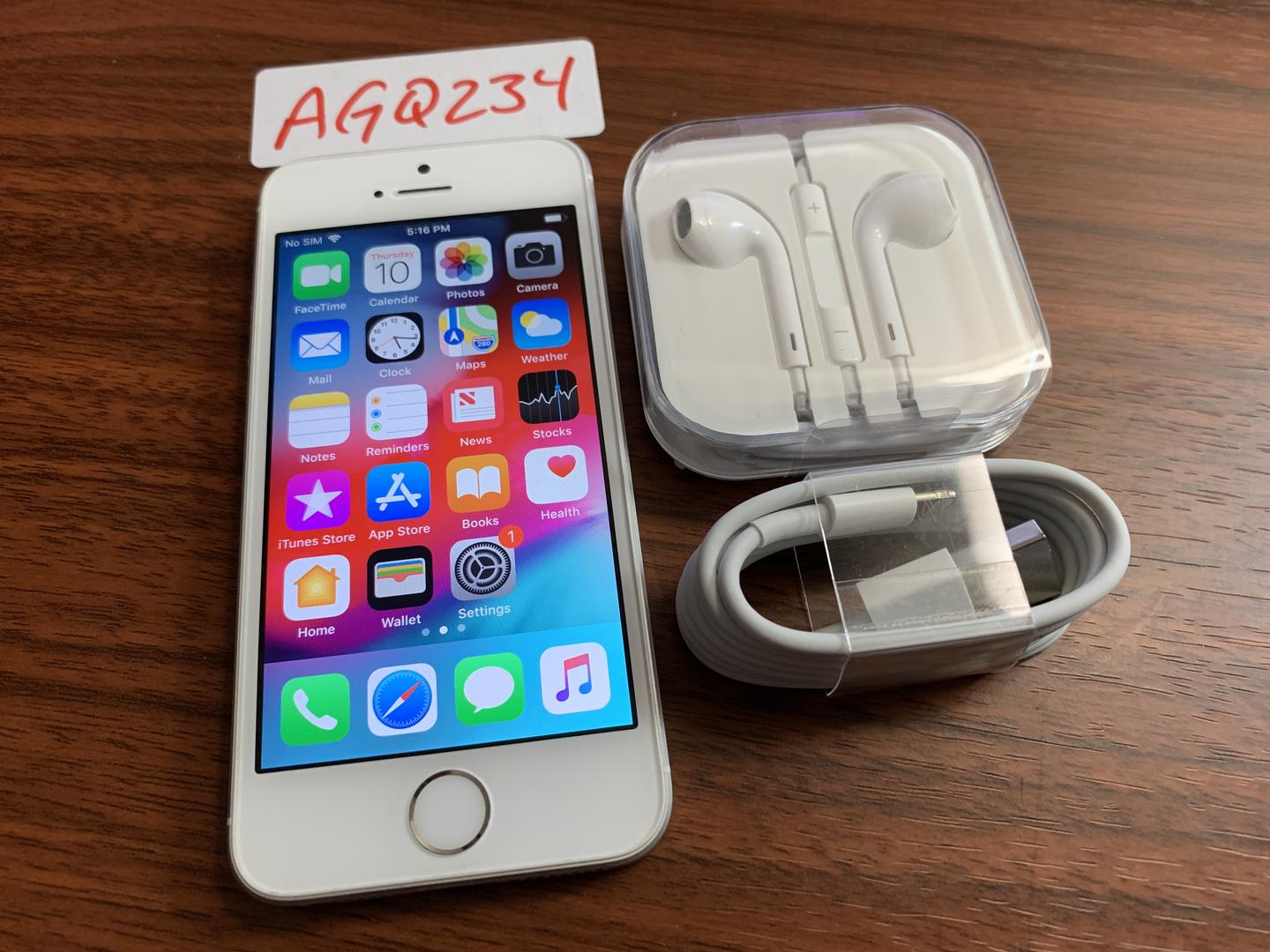 Apple iPhone SE 1st Gen 2016 - Unlocked, Silver, 64GB, A1662 ...