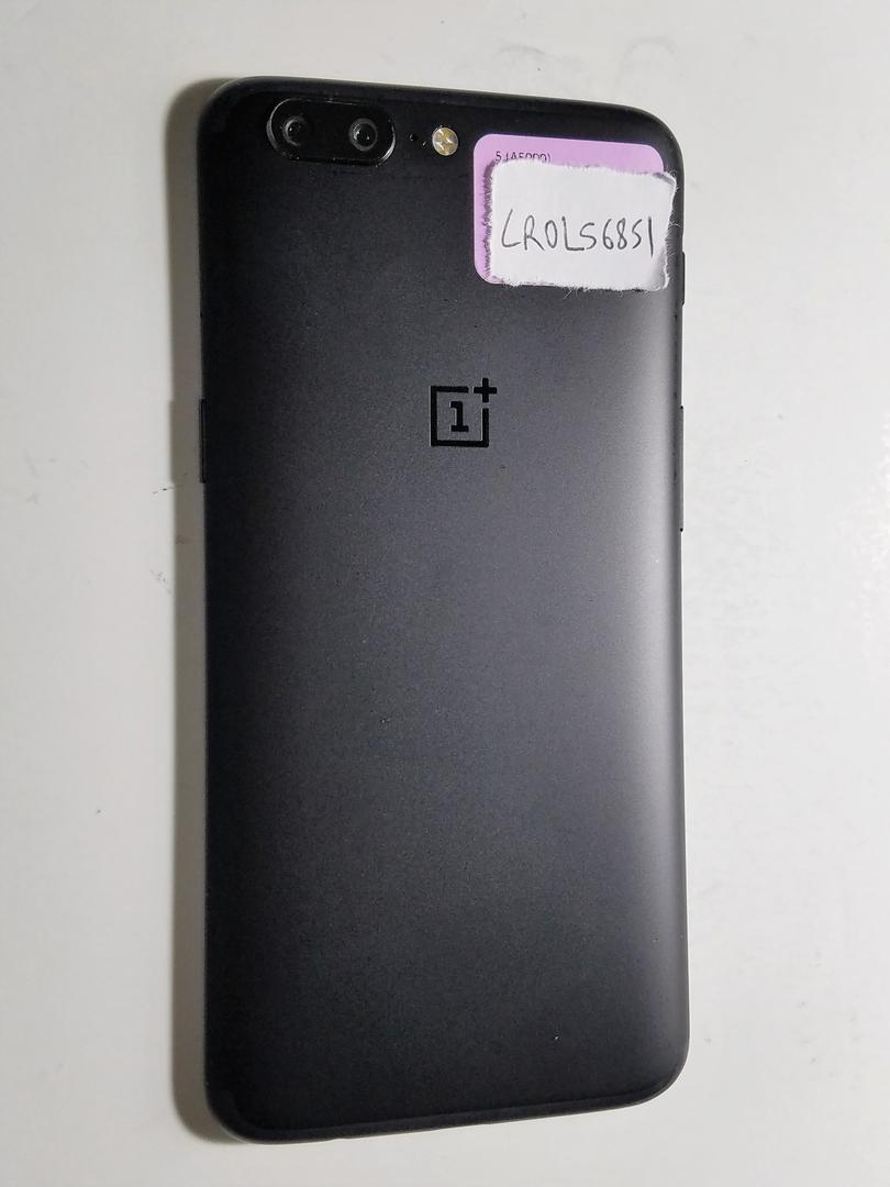 OnePlus 5 - Unlocked, Black, 128GB, 8GB, A5000 - LROL56851 - Swappa