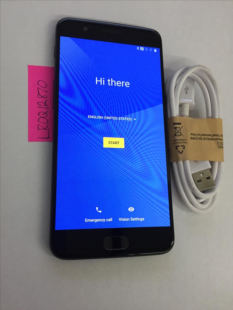 OnePlus 5 - Unlocked, Black, 64GB, 6GB, A5000 - LROQ12870 - Swappa