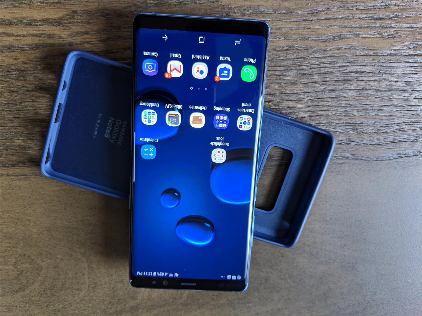 Samsung Galaxy Note 8 - Unlocked, Blue, 64GB, SM-N950U1 - LROT22106 ...