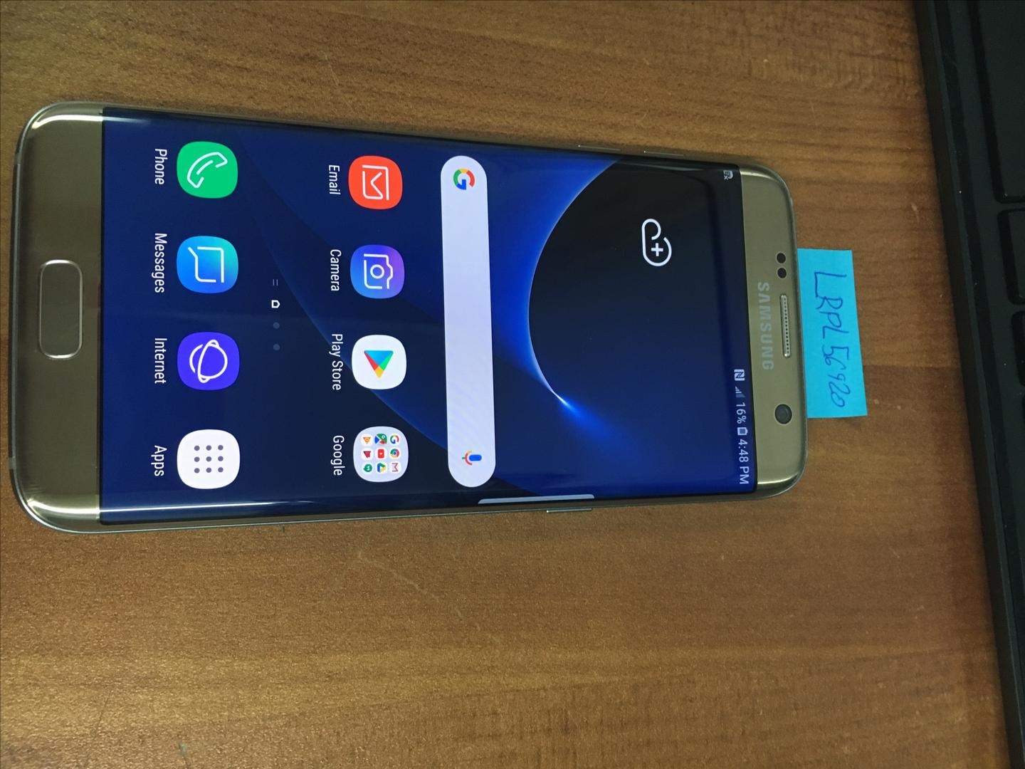 Samsung Galaxy S7 Edge - AT&T, Gold, 32GB, SM-G935A - LRPL56920 - Swappa