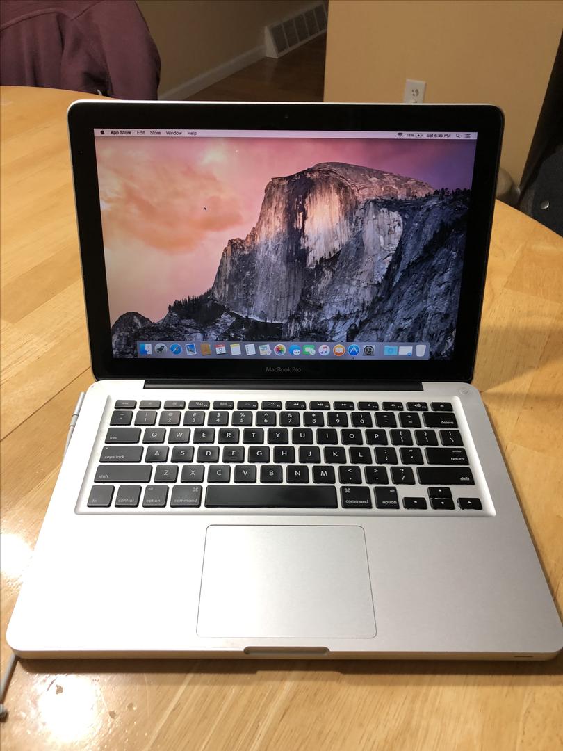 MacBook Pro 2011 (Unibody) - 13" - Silver, 320GB, 4GB - LRPO95088 - Swappa