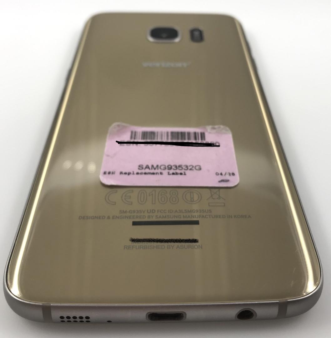 Samsung Galaxy S7 Edge - Verizon, Gold, 32GB, SM-G935V - LRPQ15516 - Swappa