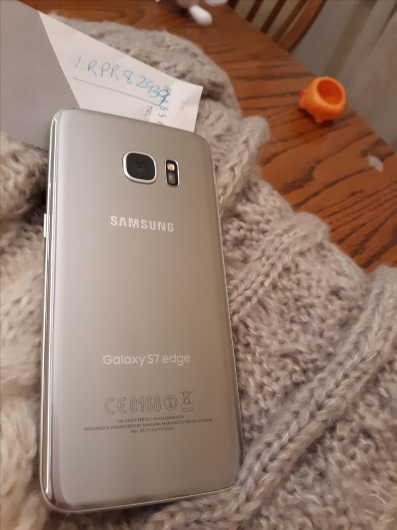 Samsung Galaxy S7 Edge - T-Mobile, Silver, 32GB, SM-G935T - LRPR82939 ...