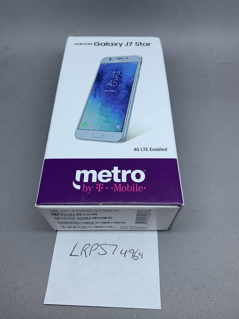 Samsung Galaxy J7 Star - Metro by T-Mobile, Blue, 32GB, 2GB, SM-J737T ...