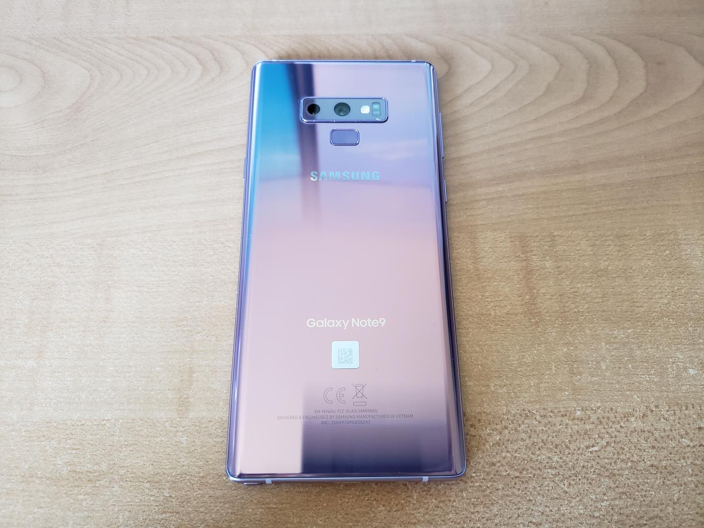 Samsung Galaxy Note 9 - T-Mobile, Purple, 128GB, 6GB, SM-N960U ...