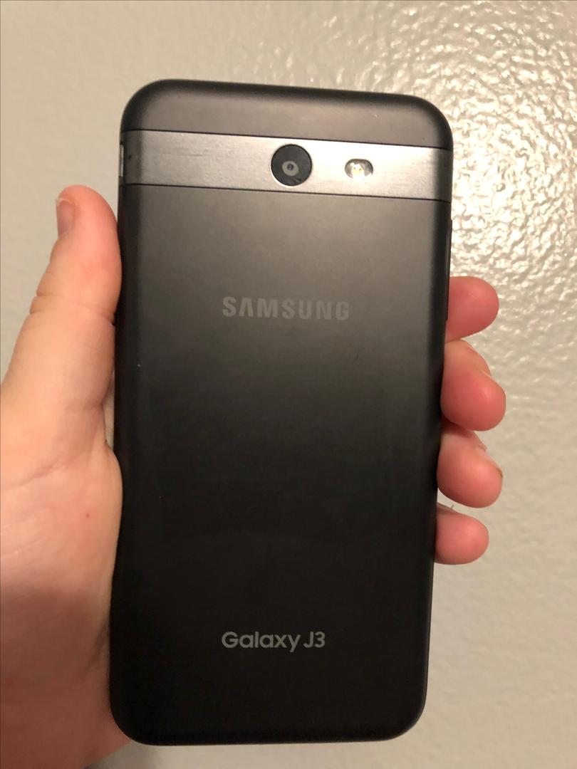 Samsung Galaxy J3 2017 - Unlocked, Gray, 16GB, SM-J327U - LRQD99169 ...