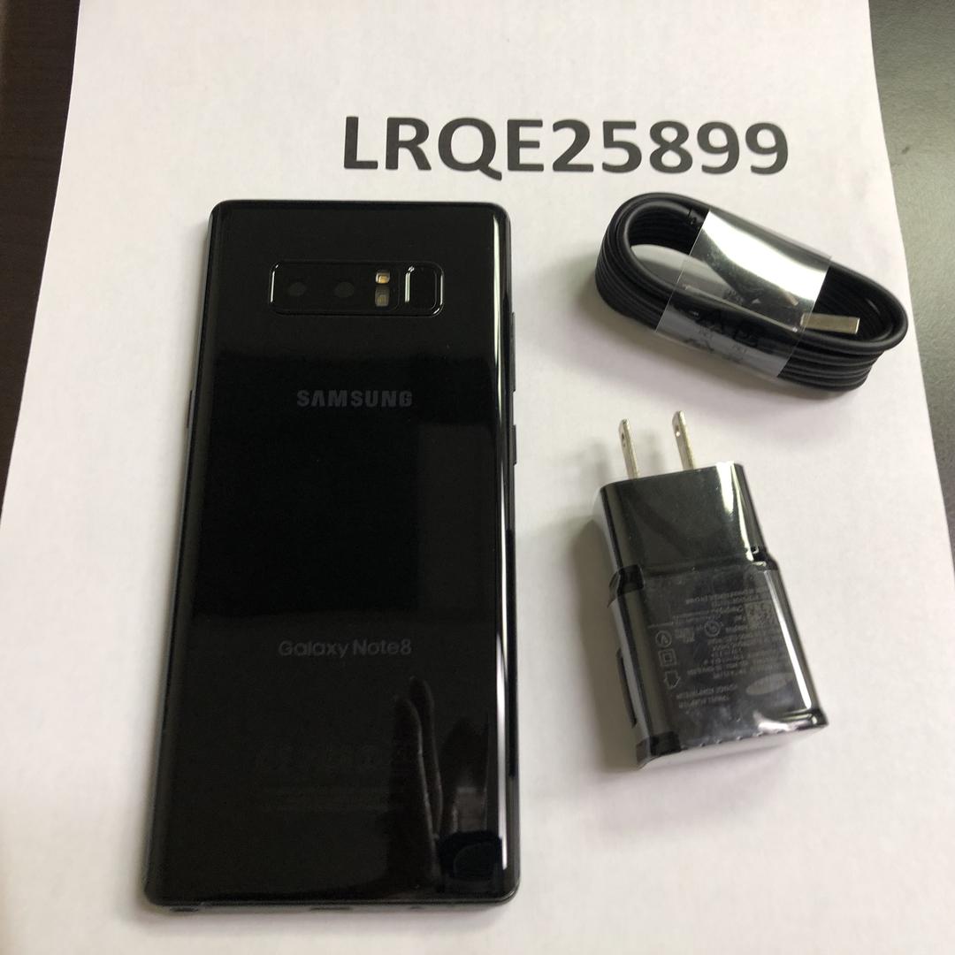 Samsung Galaxy Note 8 - Sprint, Black, 64GB, SM-N950U - LRQE25899 - Swappa