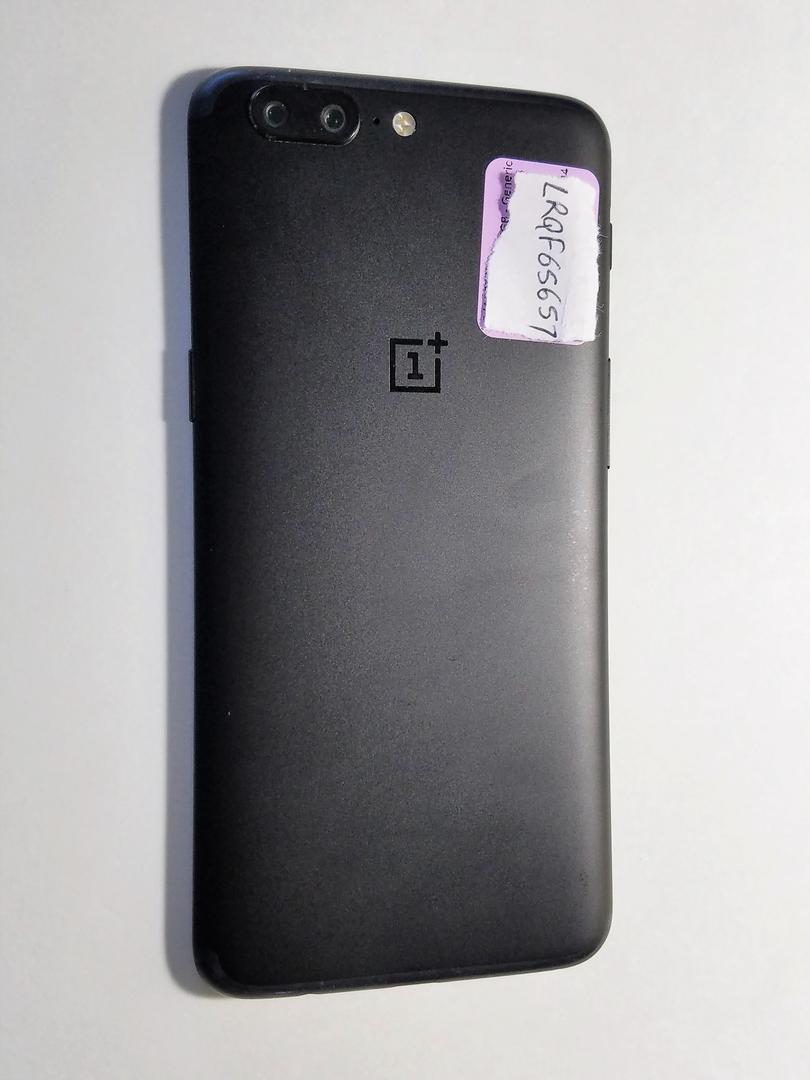 OnePlus 5 - Unlocked, Black, 128GB, 8GB, A5000 - LRQF65657 - Swappa