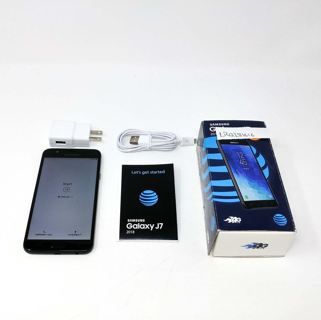 Samsung Galaxy J7 2018 - AT&T, Black, SM-J737A - LRQI81616 - Swappa