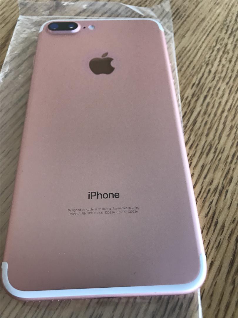 Apple iPhone 7 Plus - T-Mobile, Rose Gold, 128GB, A1784 - LRQJ81004 ...