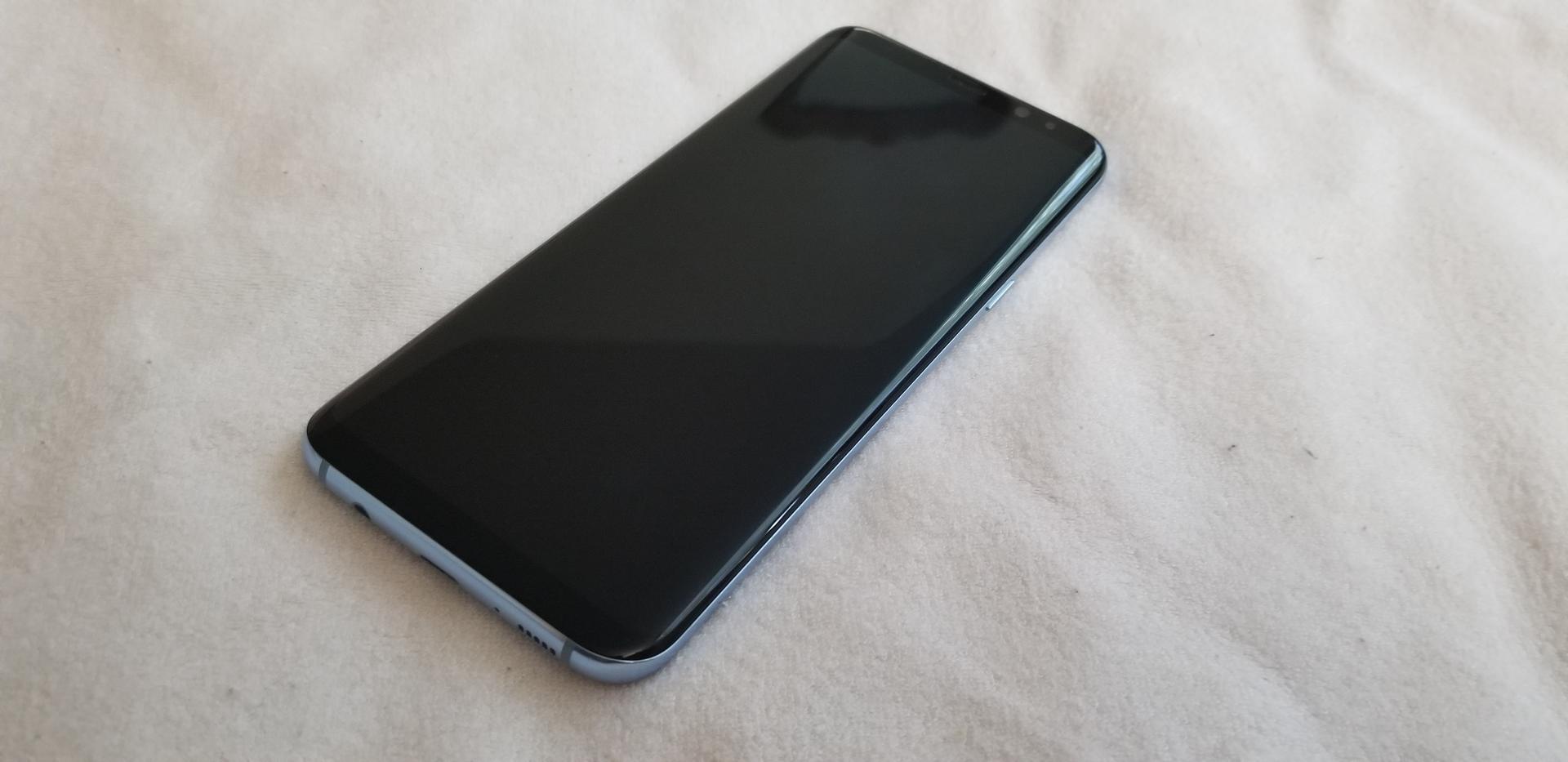 Samsung Galaxy S8 - Unlocked, Blue, 64GB, 4GB, SM-G950U1 - LRQK30393 ...