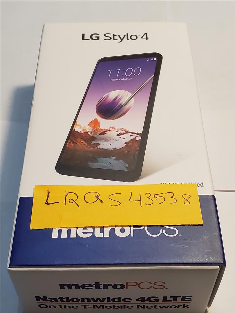 LG Stylo 4 - Metro by T-Mobile, Black, 32GB, 2GB, Q710MS - LRQS43538 ...
