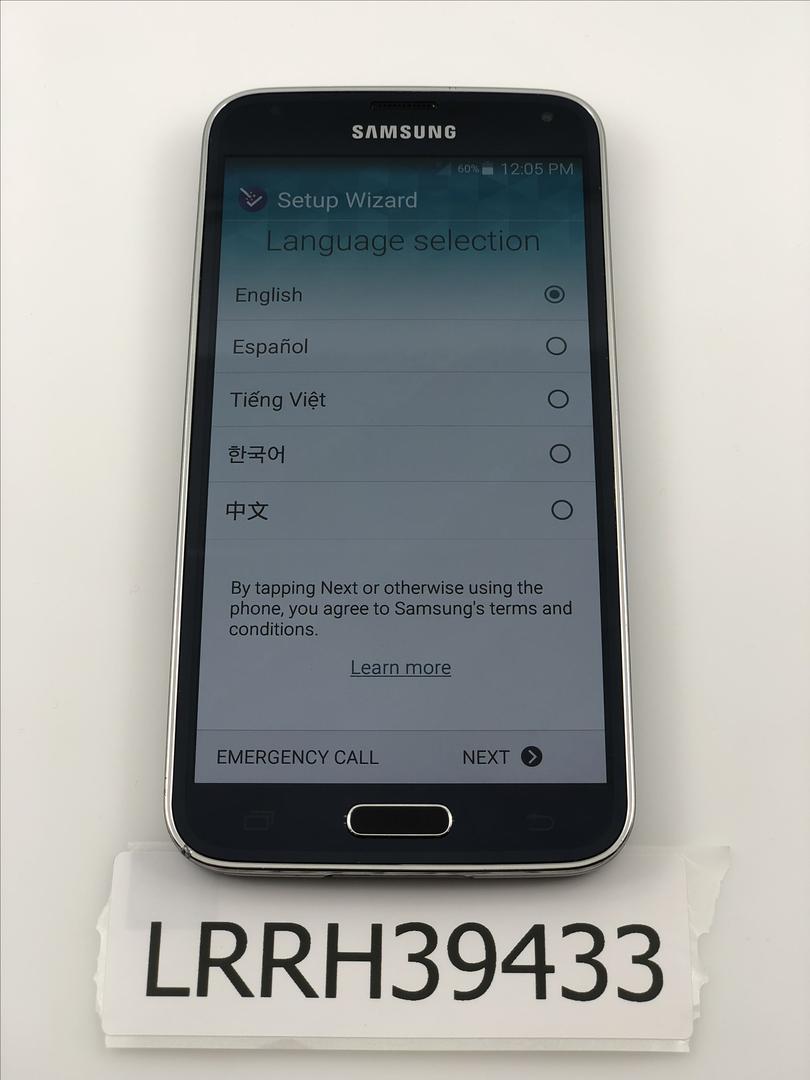 Samsung Galaxy S5 - Verizon, Black, 16GB, SM-G900V - LRRH39433 - Swappa
