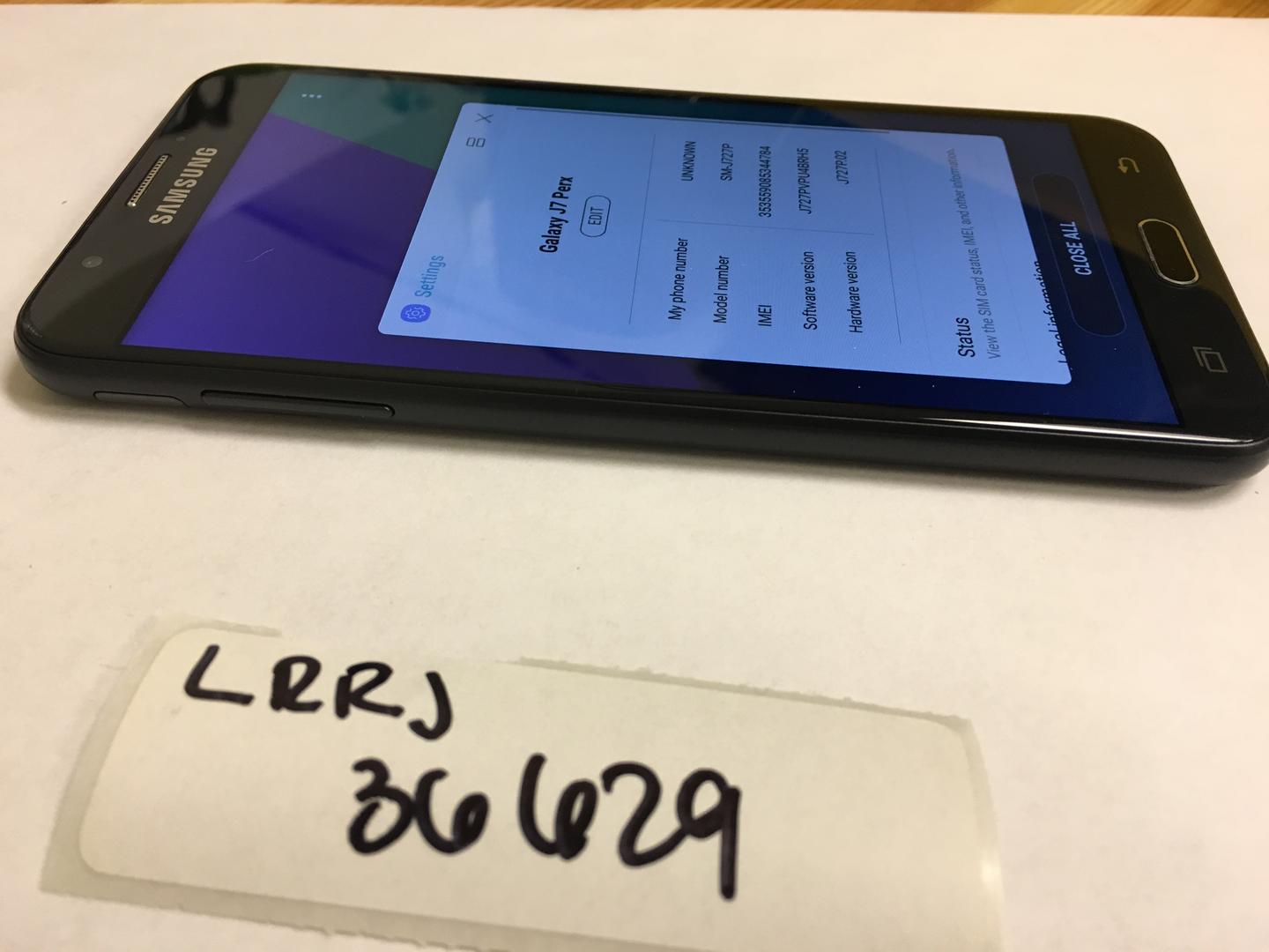 Samsung Galaxy J7 2017 - Sprint, Black, 16GB, 2GB, SPH-J727P, Perx ...