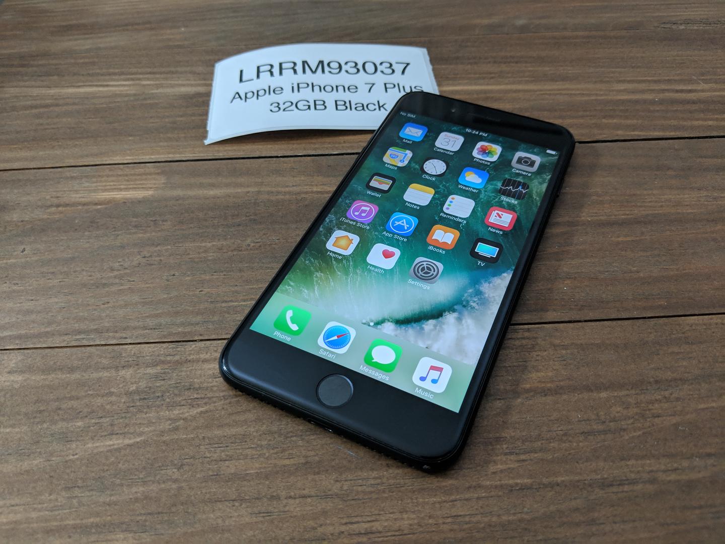 Apple iPhone 7 Plus - Verizon, Black, 32GB, A1661 - LRRM93037 - Swappa