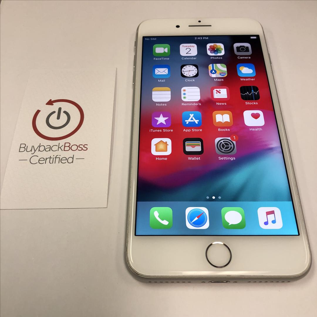 Apple iPhone 8 Plus - Unlocked, Silver, 64GB, A1897, GSM - LRRO31856 ...