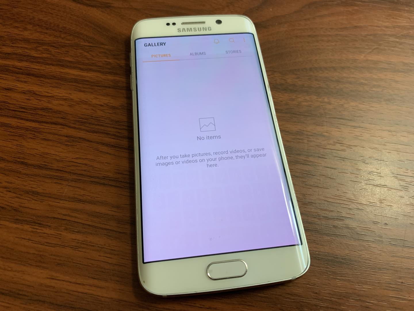 Samsung Galaxy S6 edge - T-Mobile, White, 64GB, SM-G925T - LRRP67666 ...