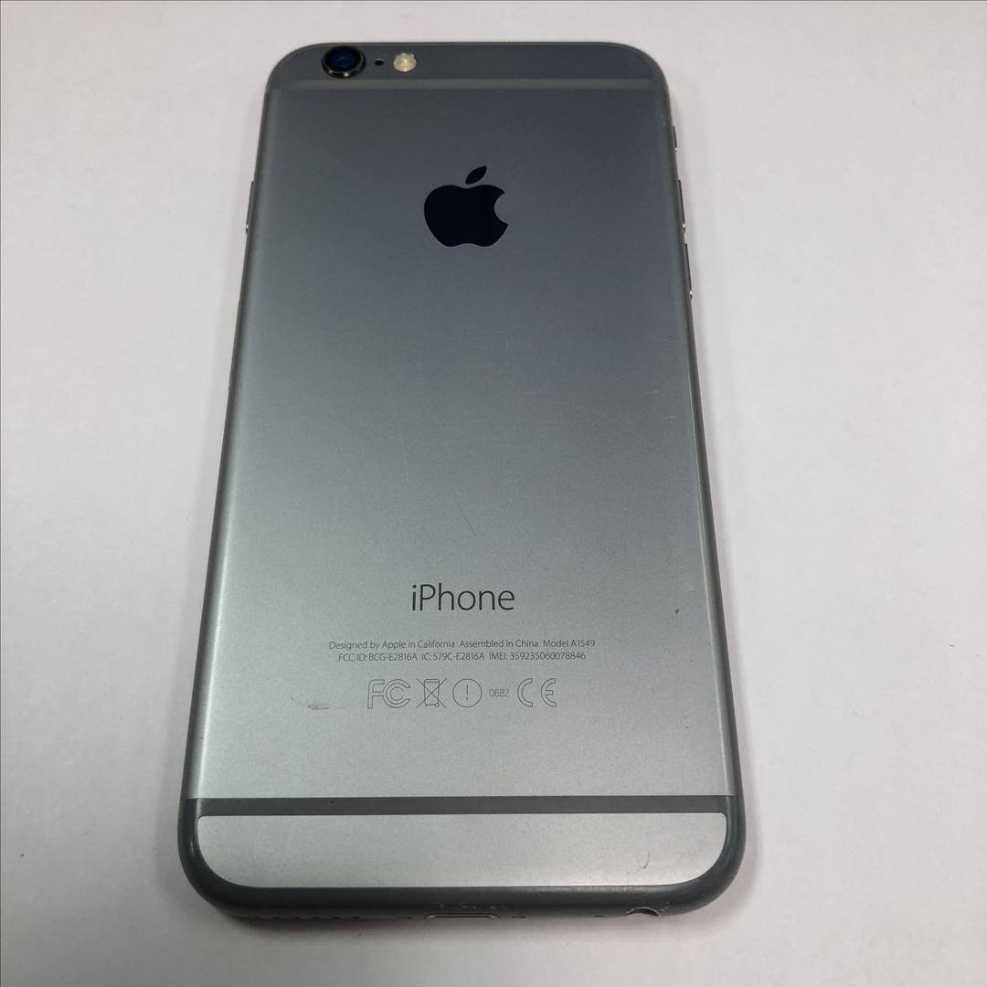 Apple iPhone 6 (Unlocked) [A1549] - Gray, 16 GB - LRRQ11319 - Swappa