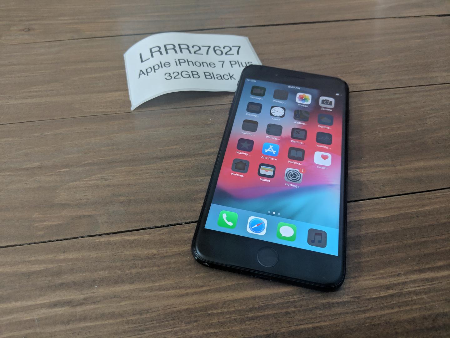 Apple iPhone 7 Plus - Verizon, Black, 32GB, A1661 - LRRR27627 - Swappa