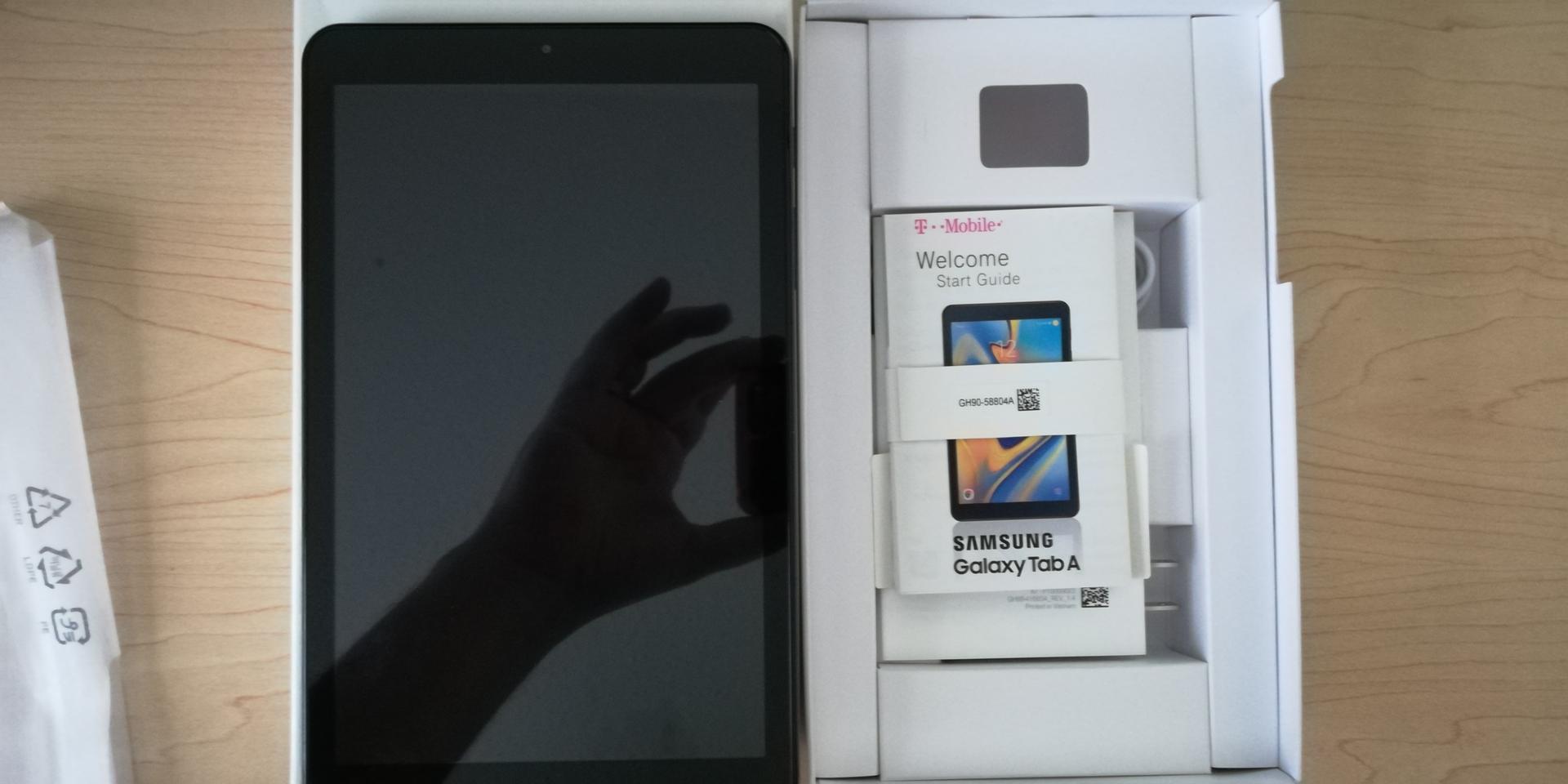Samsung Galaxy Tab A 8" 2018 - T-Mobile, Black, SM-T387T - LRRU55805 ...
