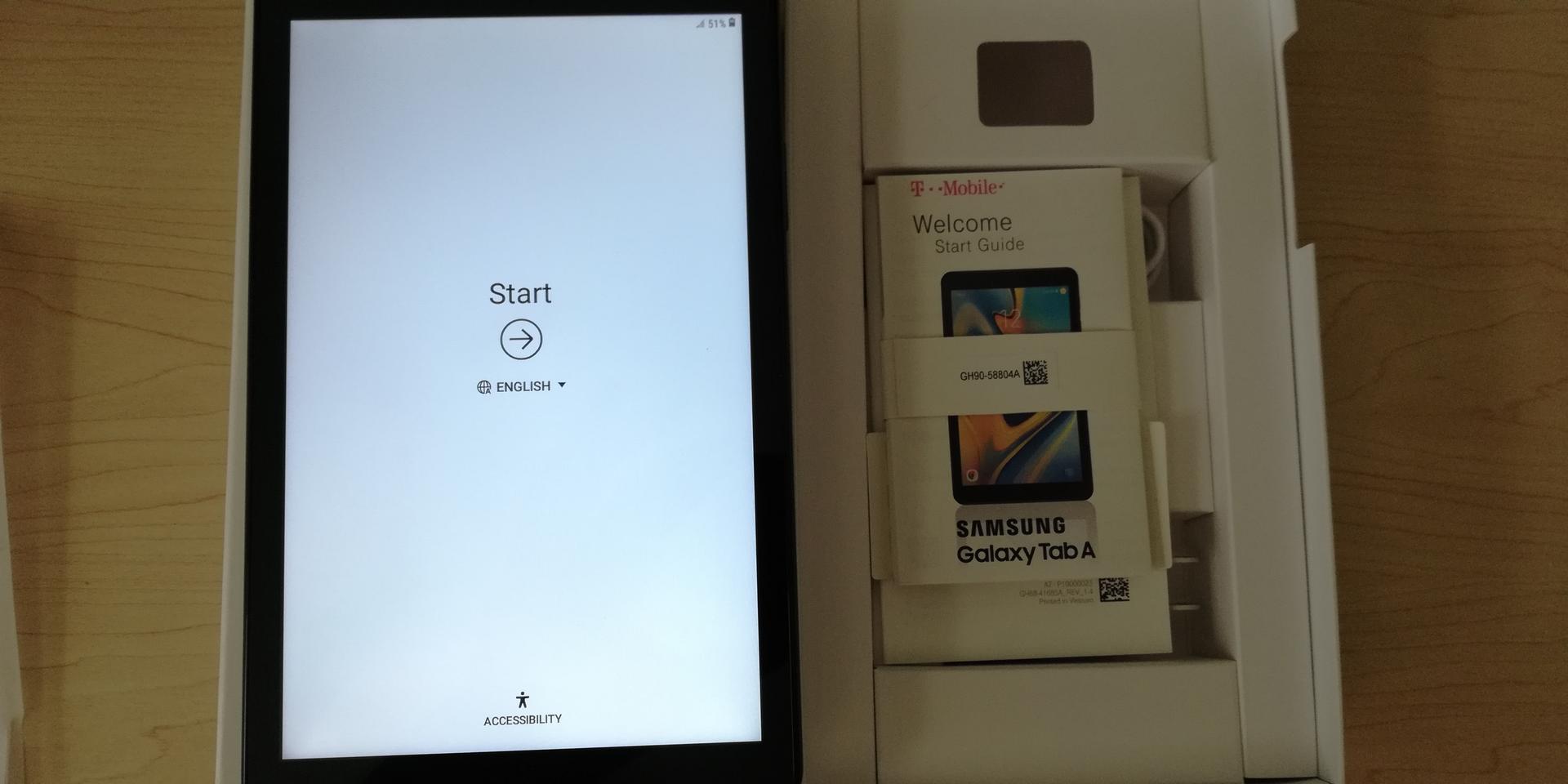 Samsung Galaxy Tab A 8" 2018 - T-Mobile, Black, SM-T387T - LRRU55805 ...