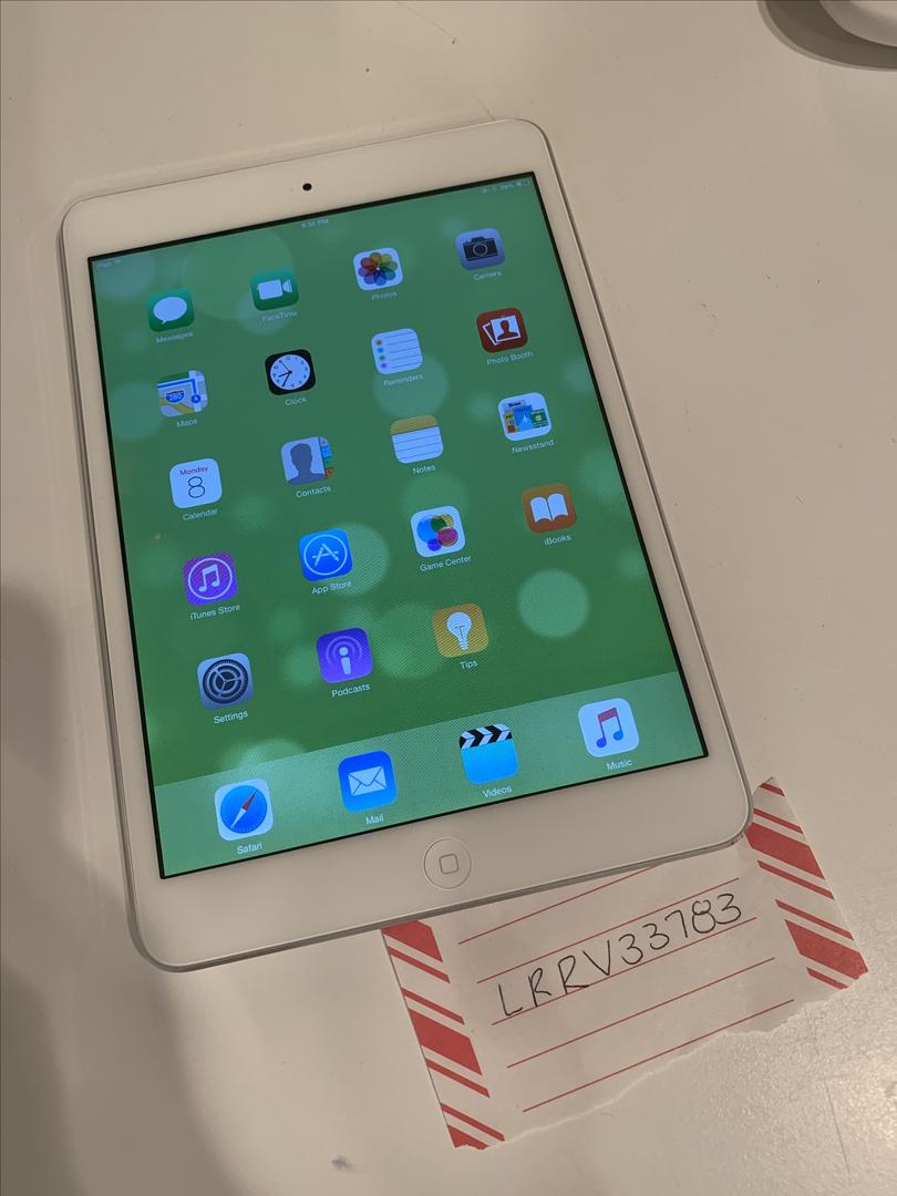 Apple iPad Mini - Wi-Fi, White, 16GB - LRRV33783 - Swappa