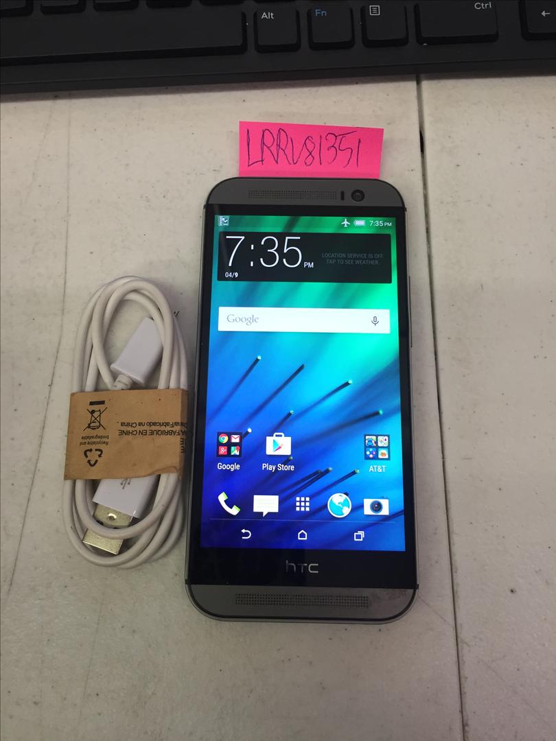 HTC One M8 - AT&T, Grey, 32GB, 0P6B120 - LRRV81351 - Swappa