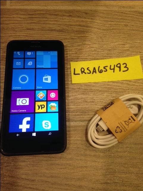 Nokia Lumia 635 - AT&T, Black, 8GB, RM-975 - LRSA65493 - Swappa