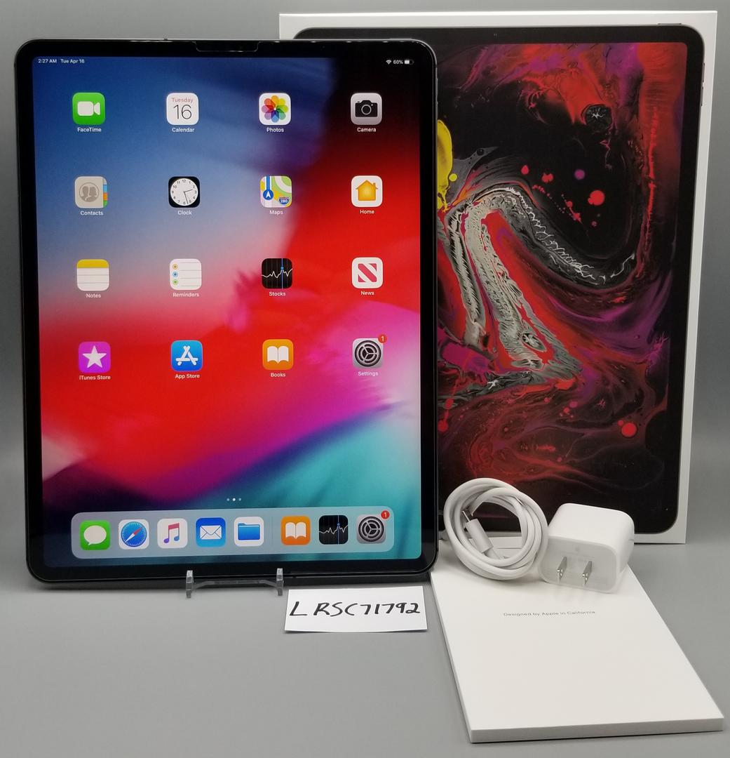 Apple iPad Pro 12.9" 3rd Gen 2018 - Unlocked, Gray, 256GB, A2014 ...