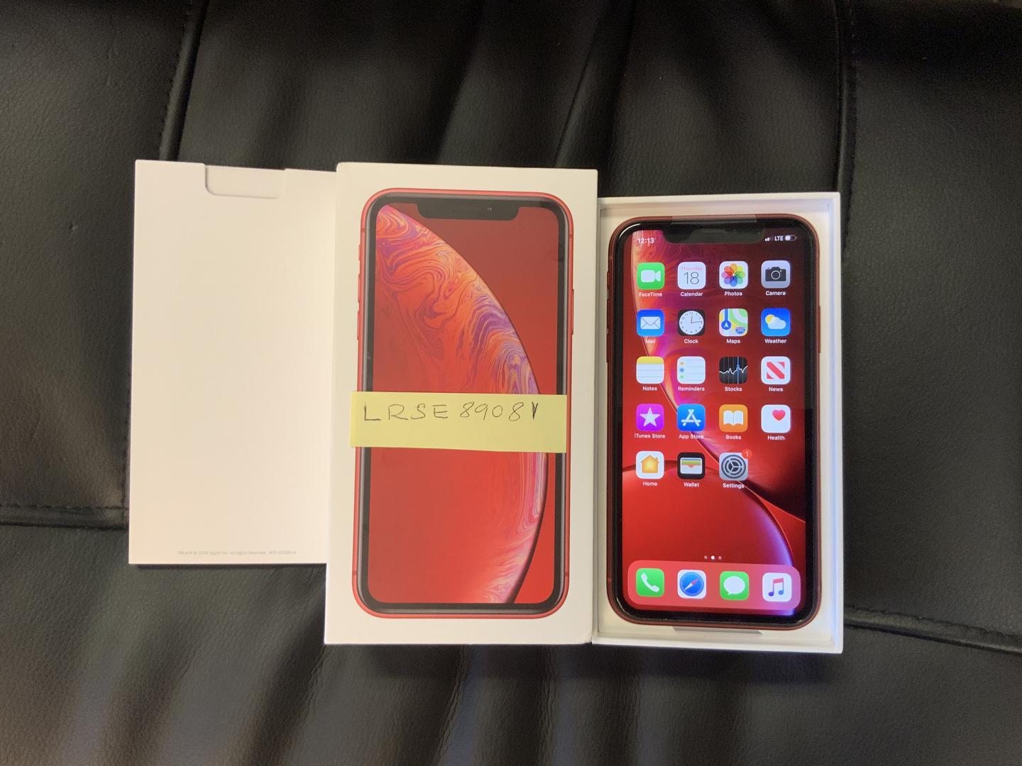 Apple iPhone Xr - Verizon, Red, 64GB, A1984 - LRSE89081 - Swappa
