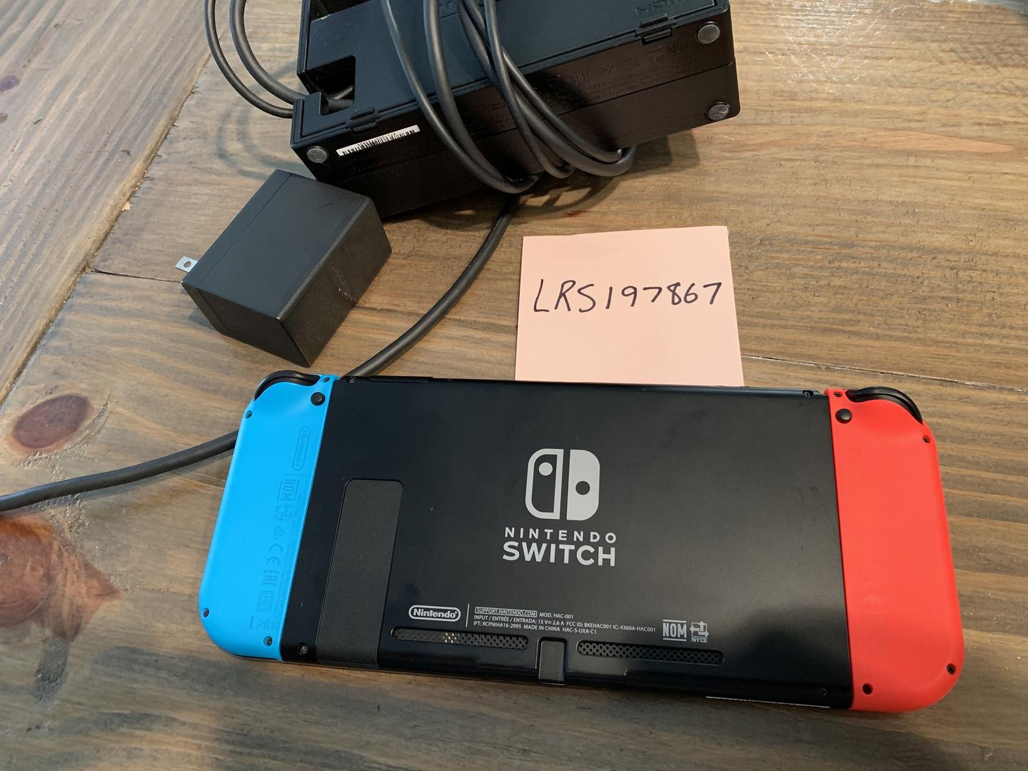 Nintendo Switch - Red & Blue, 32GB - LRSI97867 - Swappa