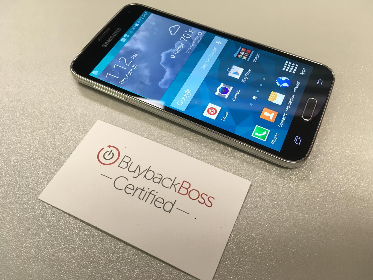 Samsung Galaxy S5 - AT&T, Black, 16GB, SM-G900A - LRSL61842 - Swappa