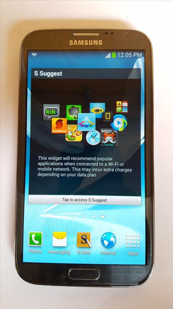 Samsung Galaxy Note 2 - T-Mobile, Titanium, SGH-T889 - LRSM79452 - Swappa