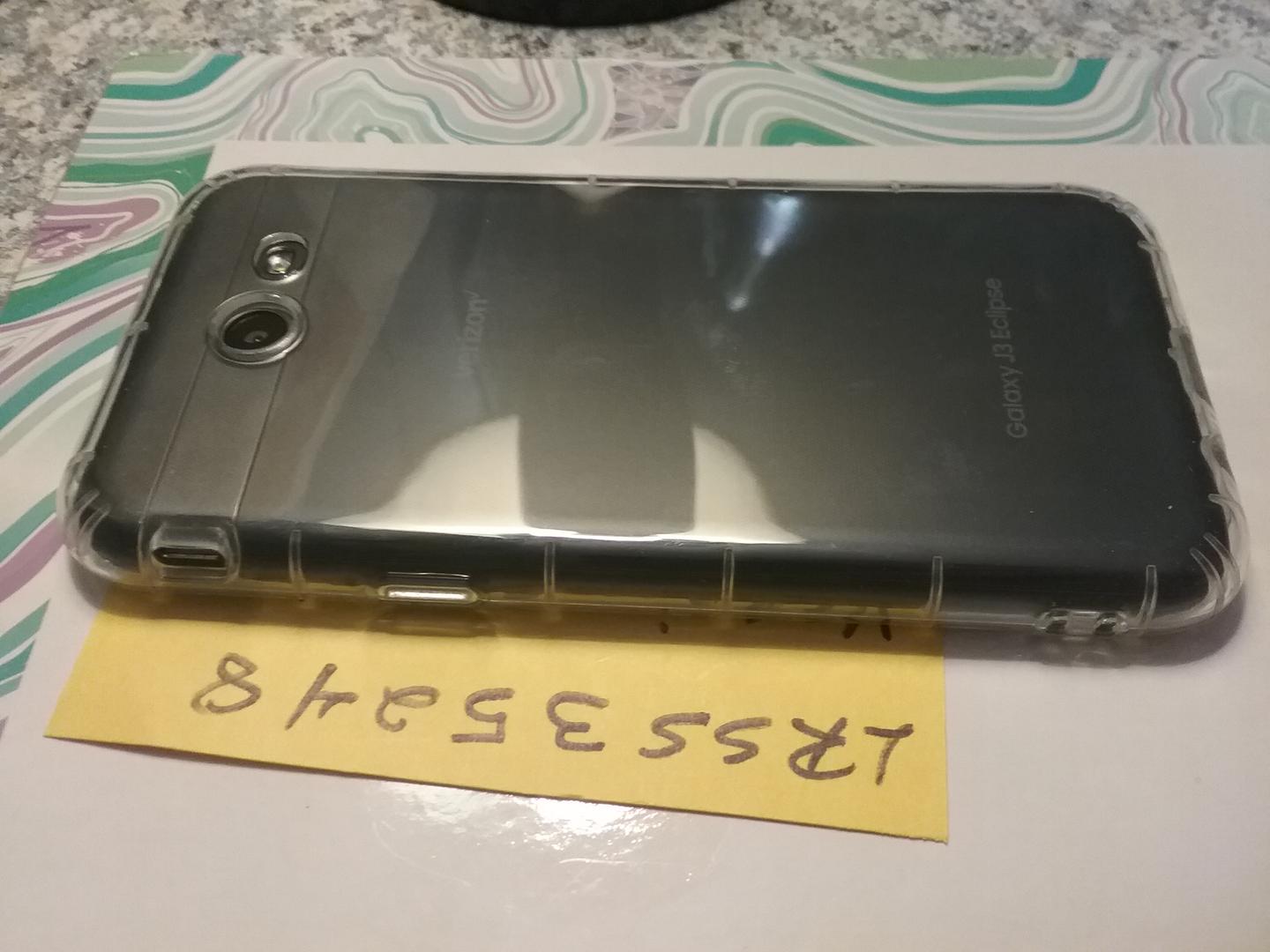 Samsung Galaxy J3 Eclipse - Verizon, Black, 16GB, SM-J327V - LRSS35248 ...