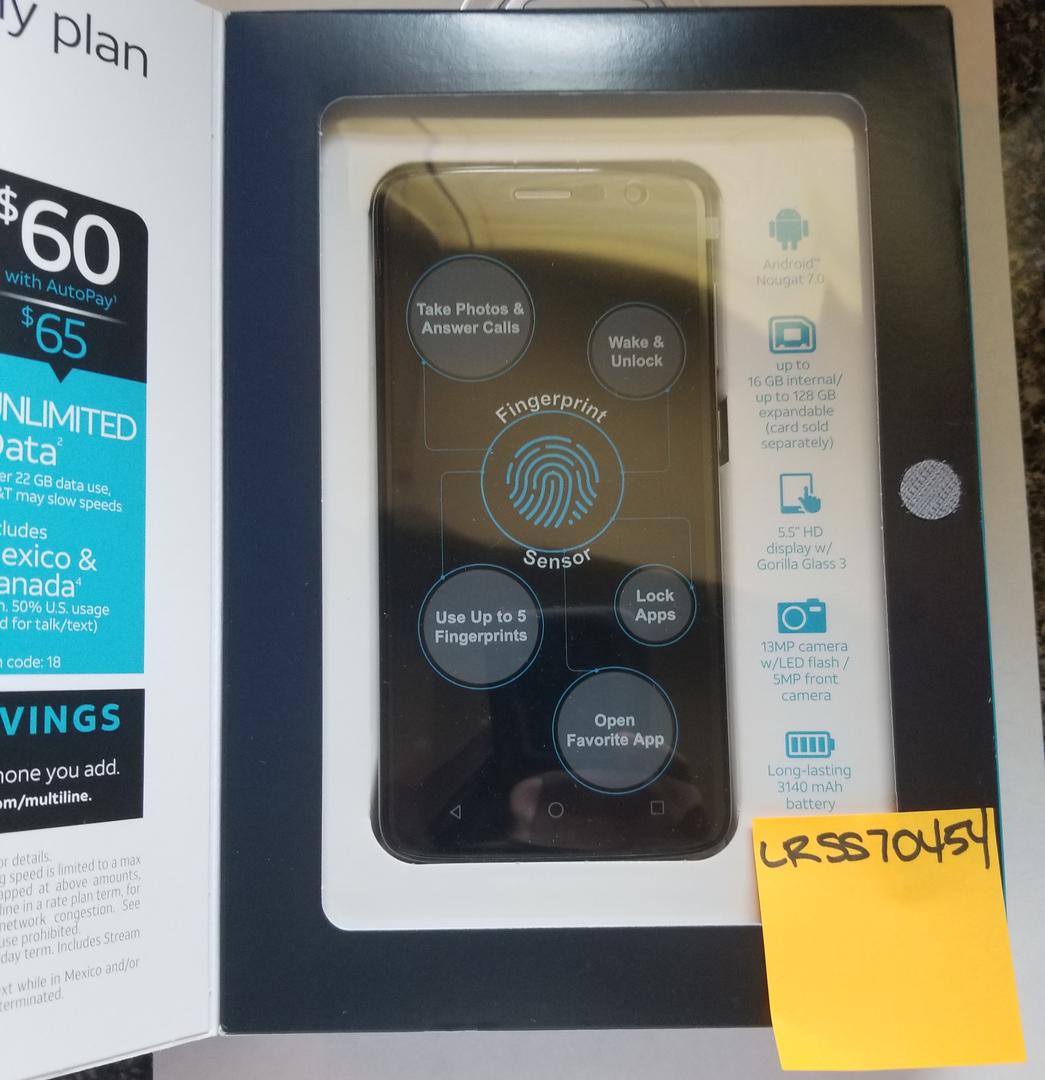 ZTE Blade Spark - AT&T, Gray, 16GB, 2GB, Z971 - LRSS70454 - Swappa