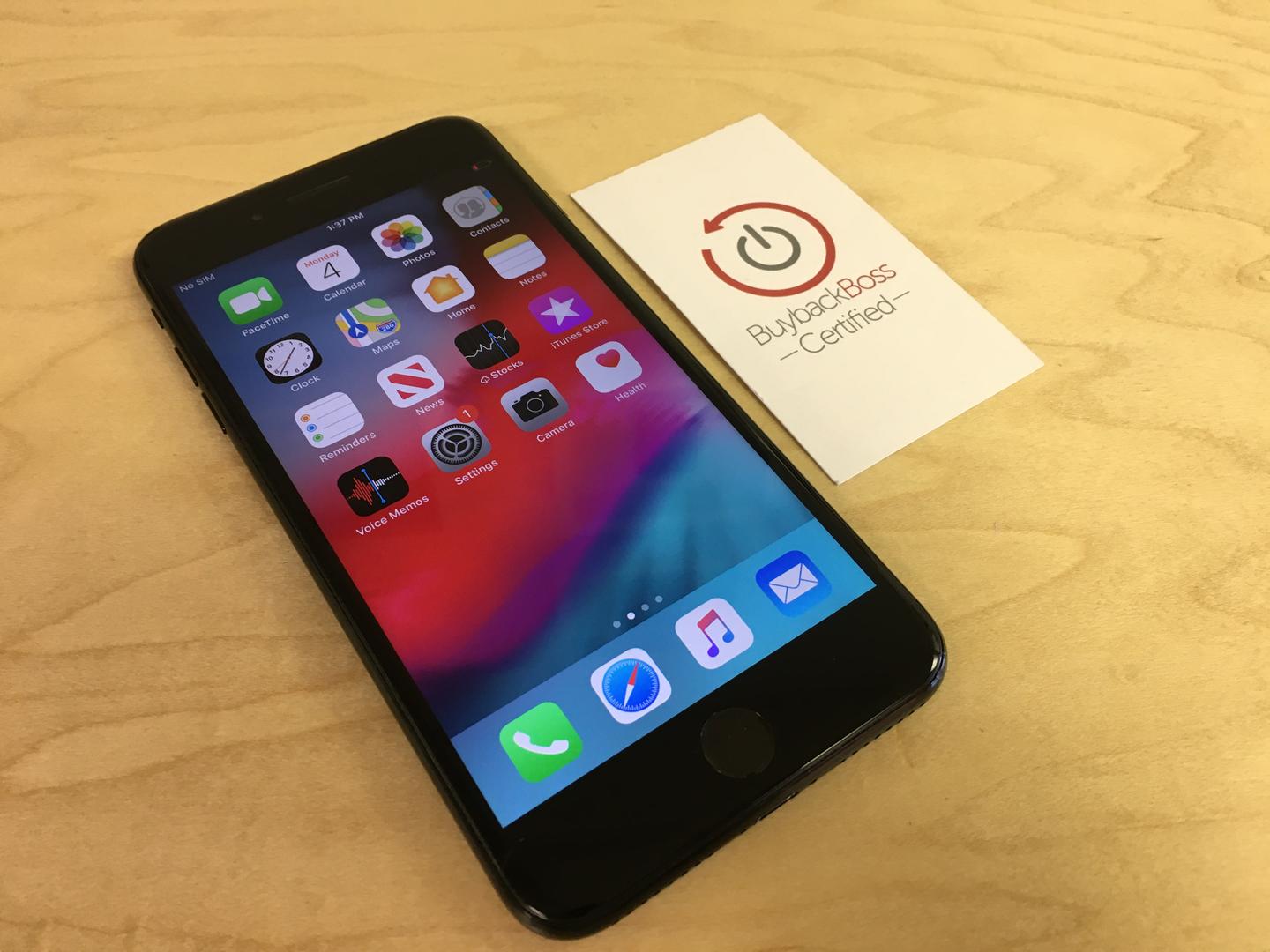 Apple iPhone 7 Plus (Unlocked) [A1661] - Jet Black, 256 GB - LRSW09709 ...