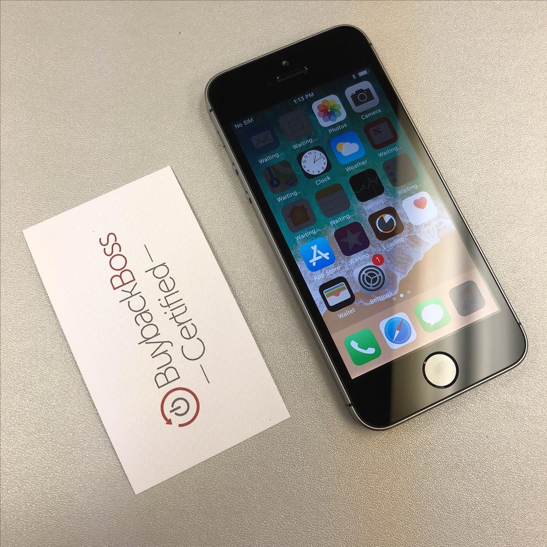 Apple iPhone SE 1st Gen 2016 - Verizon, Grey, 16GB, A1662 - LRSZ17509 ...