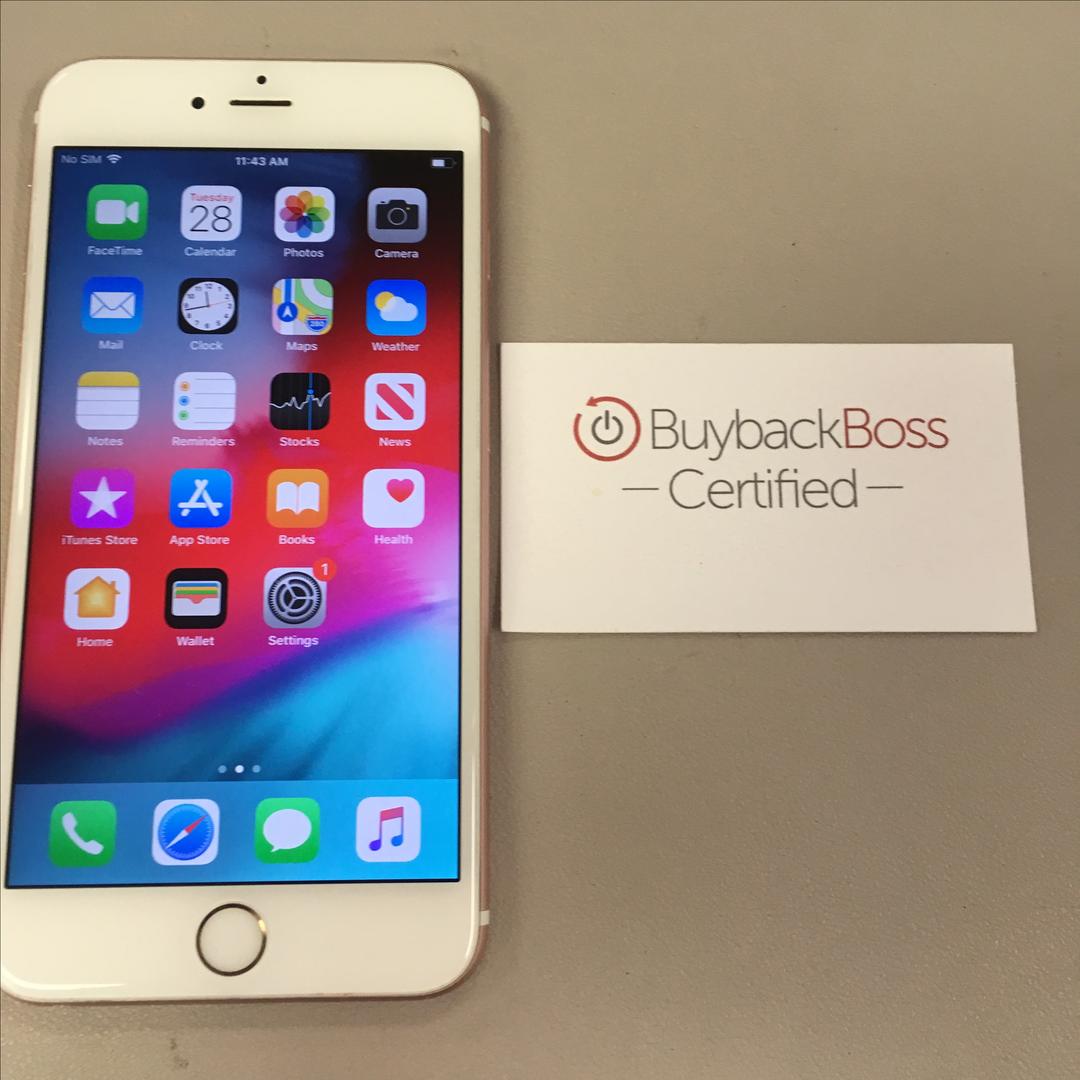 Apple iPhone 6S Plus - Unlocked, Rose Gold, 16GB, A1687 - LRTS61610 ...