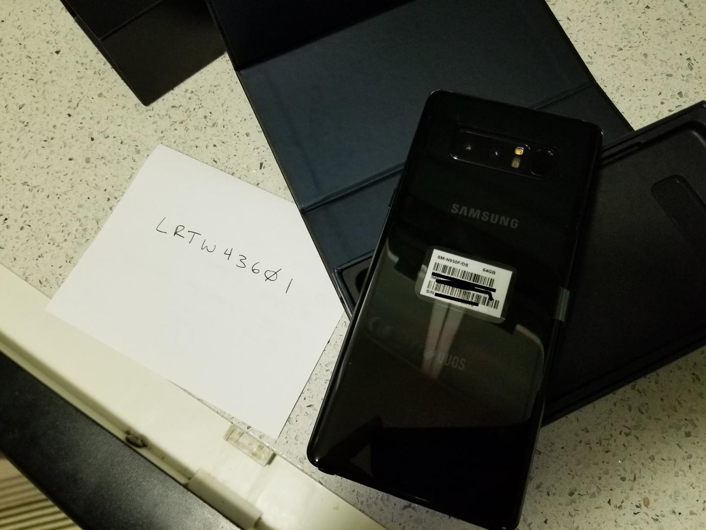 Samsung Galaxy Note 8 - Unlocked Non-US, Black, 64GB, SM-N950F/DS, Duos ...