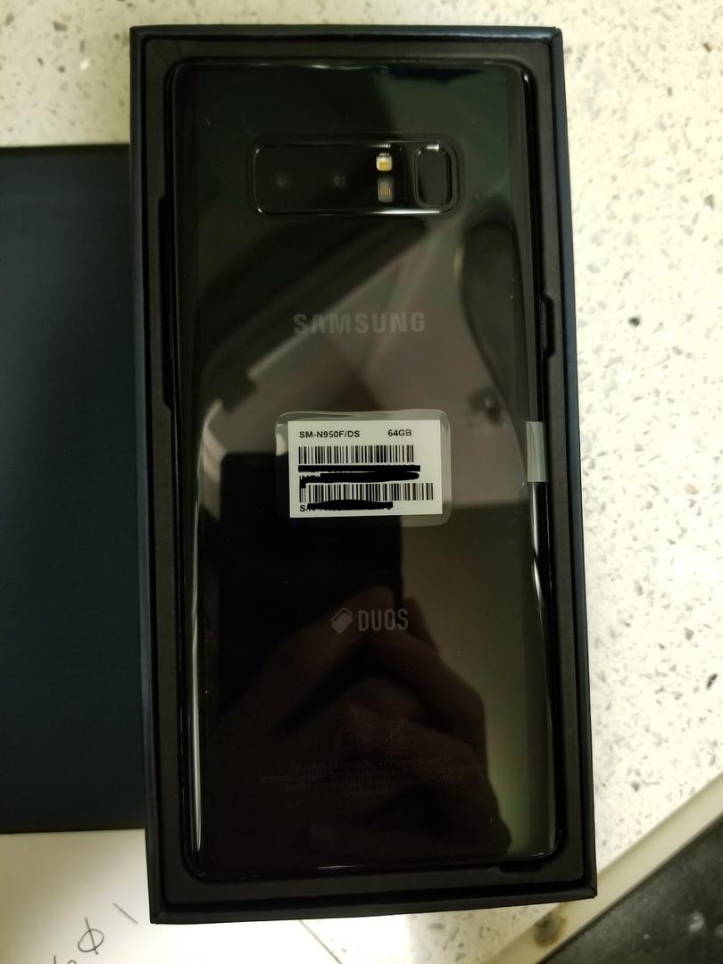Samsung Galaxy Note 8 - Unlocked Non-US, Black, 64GB, SM-N950F/DS, Duos ...